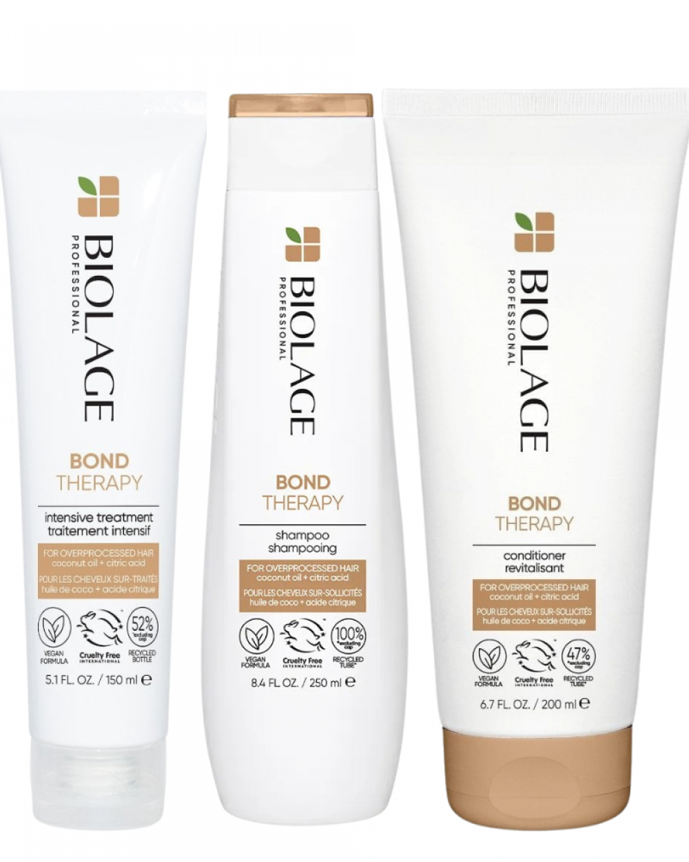 Biolage Bond Therapy - Set pre-tratament par supraprocesat (trat.150ml ...