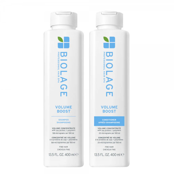 Biolage Volume Boost - Pachet par fin si fara volum Sh+Bls (800ml)