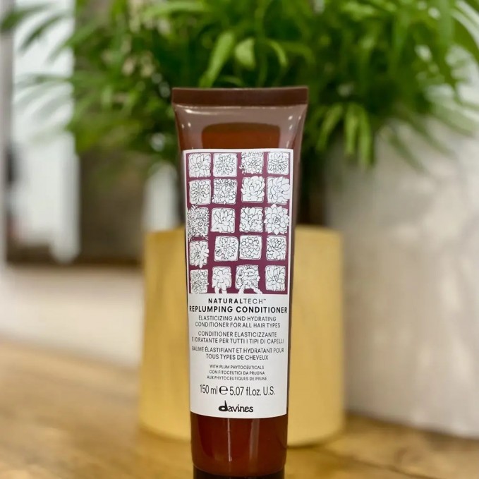 Davines - Balsam reparare par degradat Naturaltech Replumping, travel ...