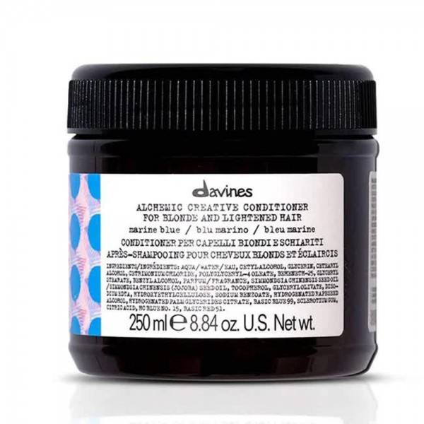 Davines - Balsam nuantator par blond Alchemic Marine Blue 250ml