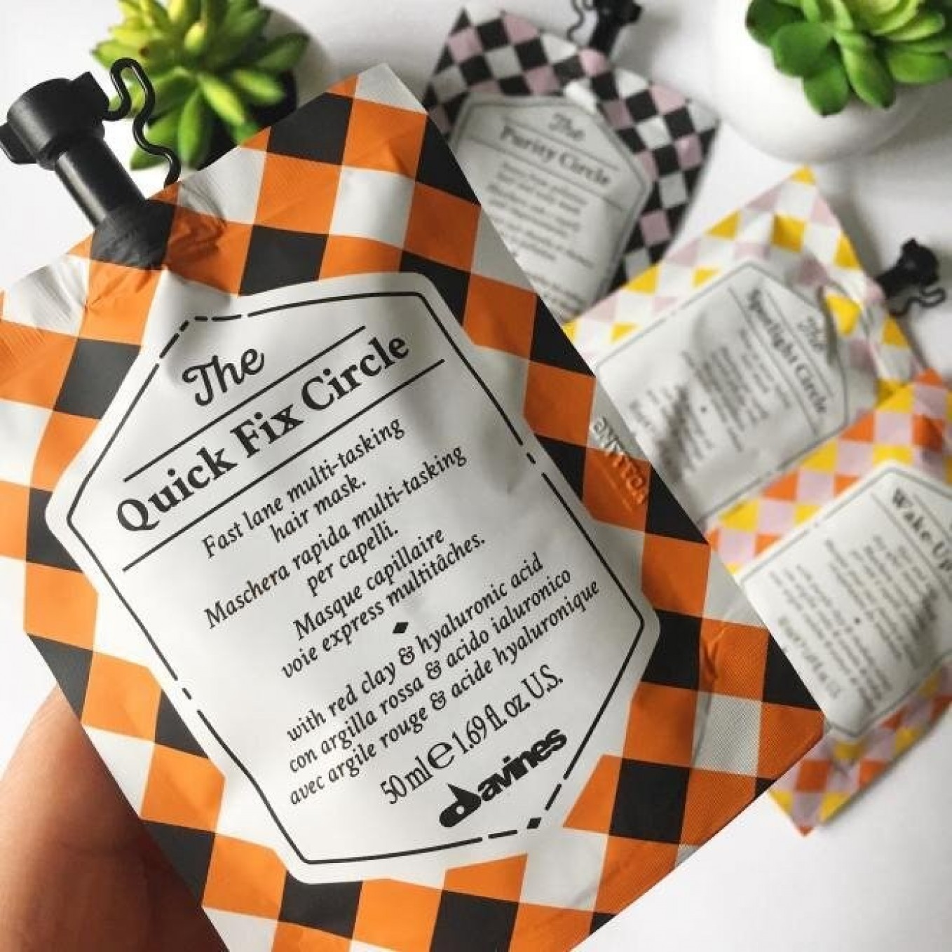 Davines - Masca hidratanta instant The Quick Fix Circle 50ml