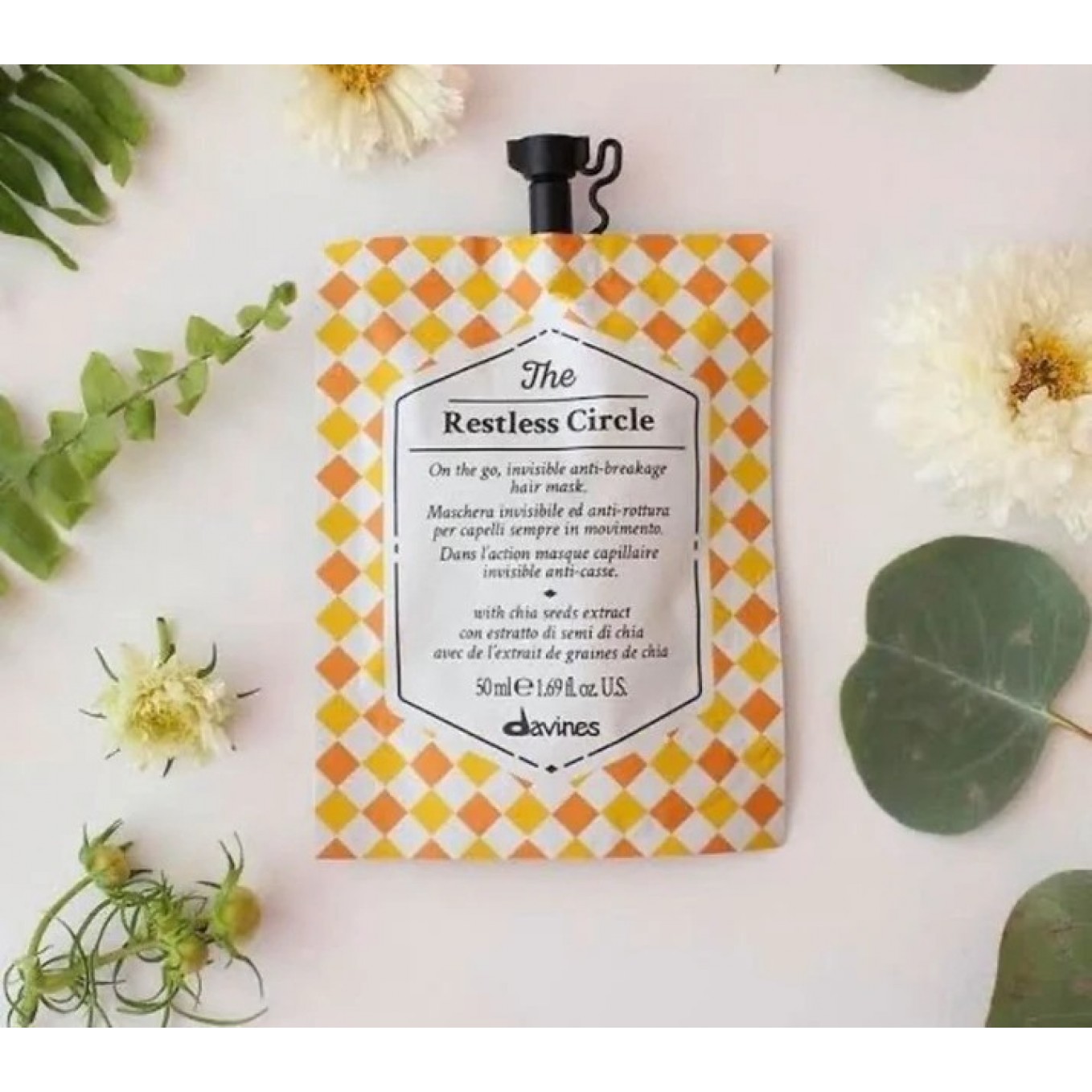 Davines - Masca anti-rupere par fragil The Restless Circle 50ml