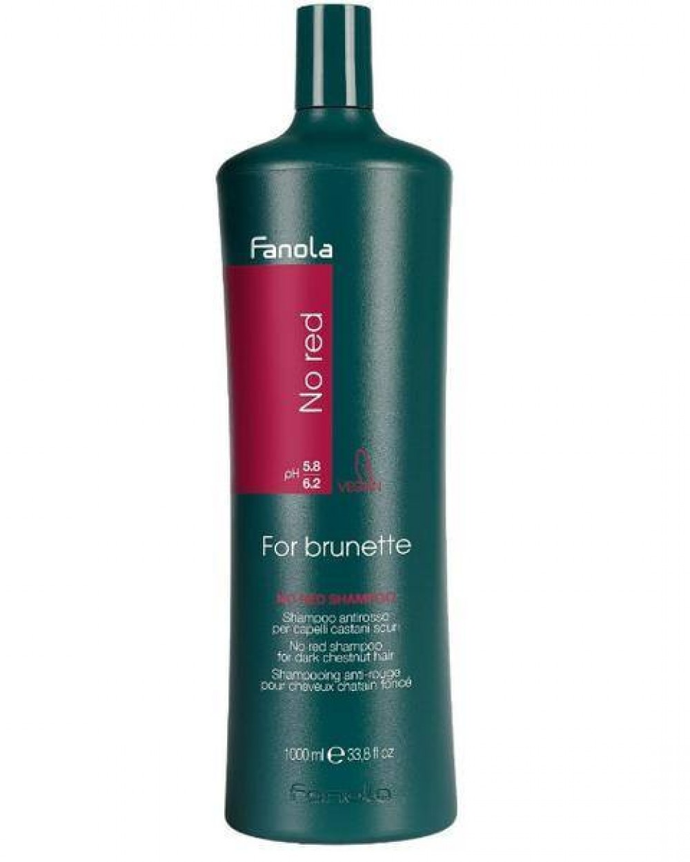 Fanola No Red - Sampon neutralizare tonuri rosii pentru par brunet 1000ml
