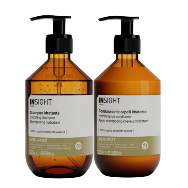 Insight Anti-Frizz - Pachet netezire si hidratare Sh 350ml+Bls 350ml