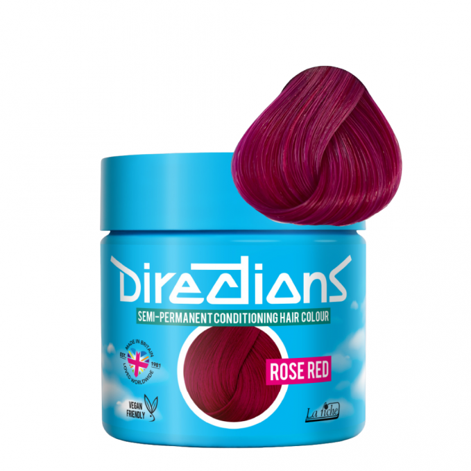 La Riche Directions - Crema nuantatoare semi permanenta Rose Red 88ml