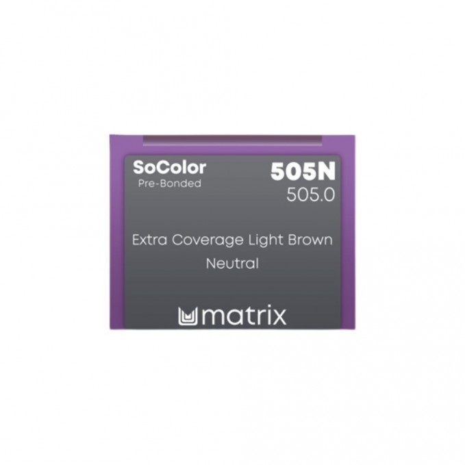 Matrix SoColor - Vopsea de par permanenta 505N Light Brown Neutral 90ml