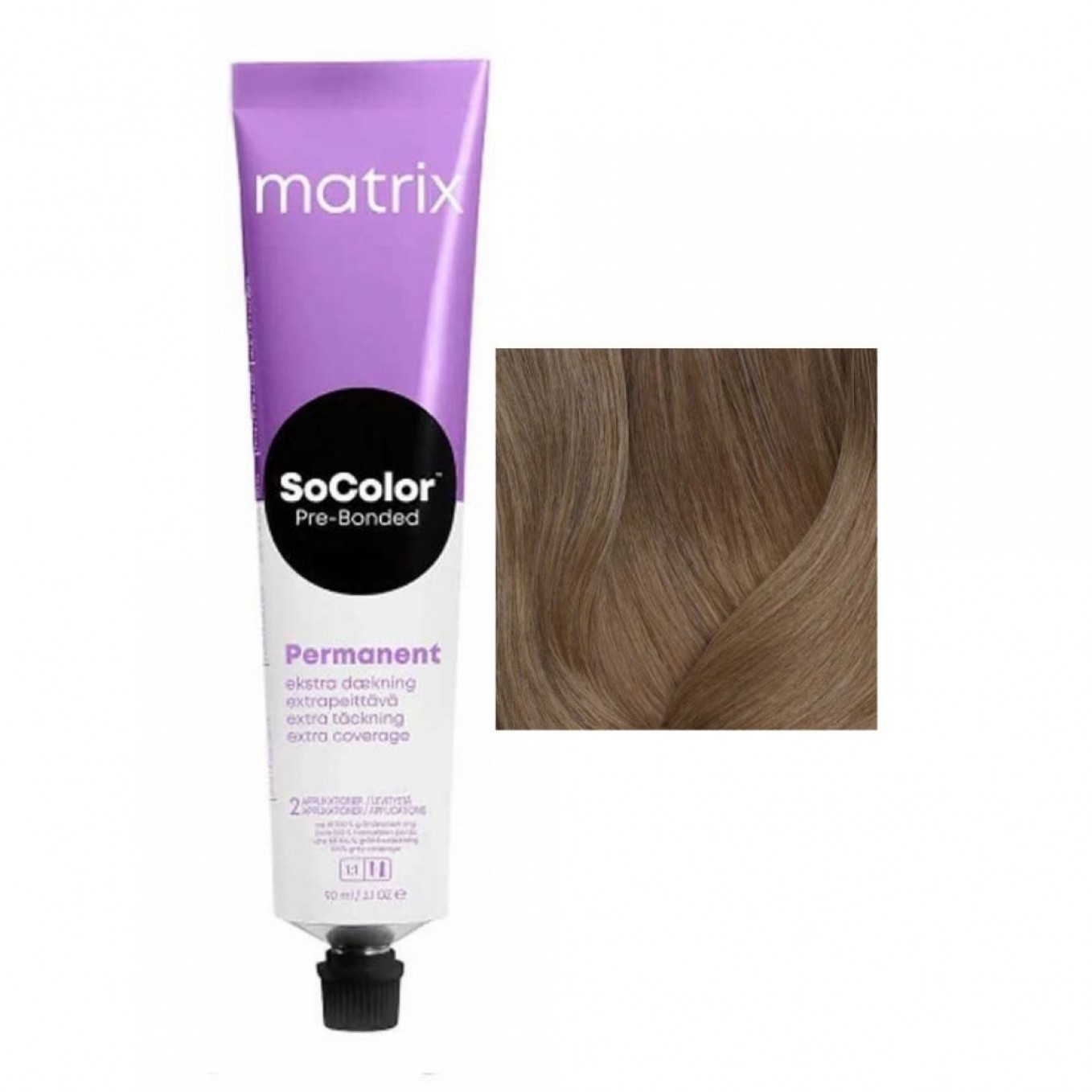 Matrix SoColor - Vopsea de par permanenta 507N Medium Blonde Neutral 90ml