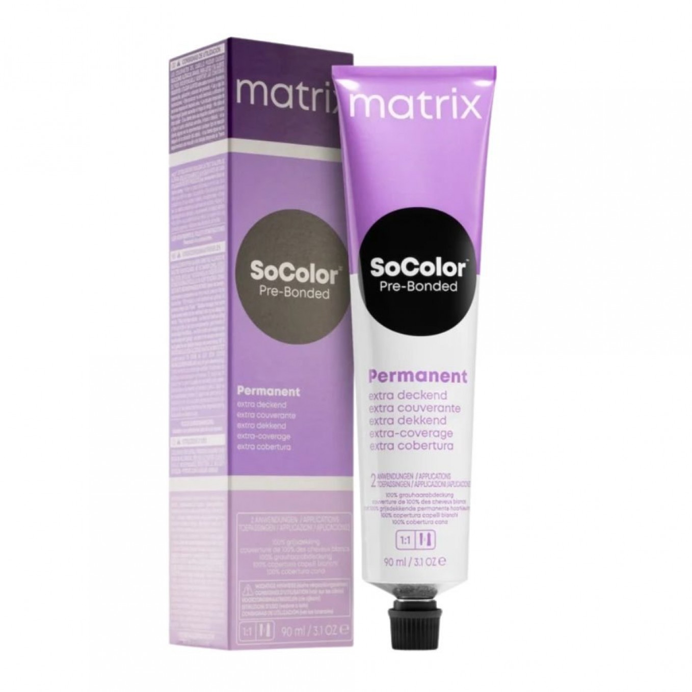 Matrix SoColor - Vopsea de par permanenta 505N Light Brown Neutral 90ml