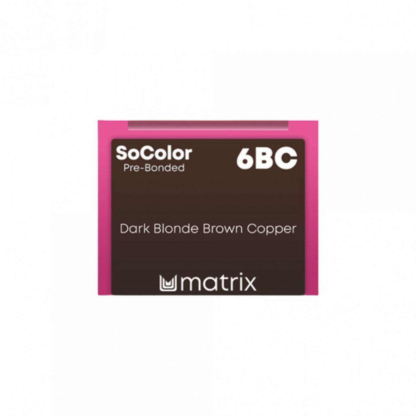 Matrix SoColor - Vopsea de par permanenta 6BC Dark Blonde Brown Copper 90ml