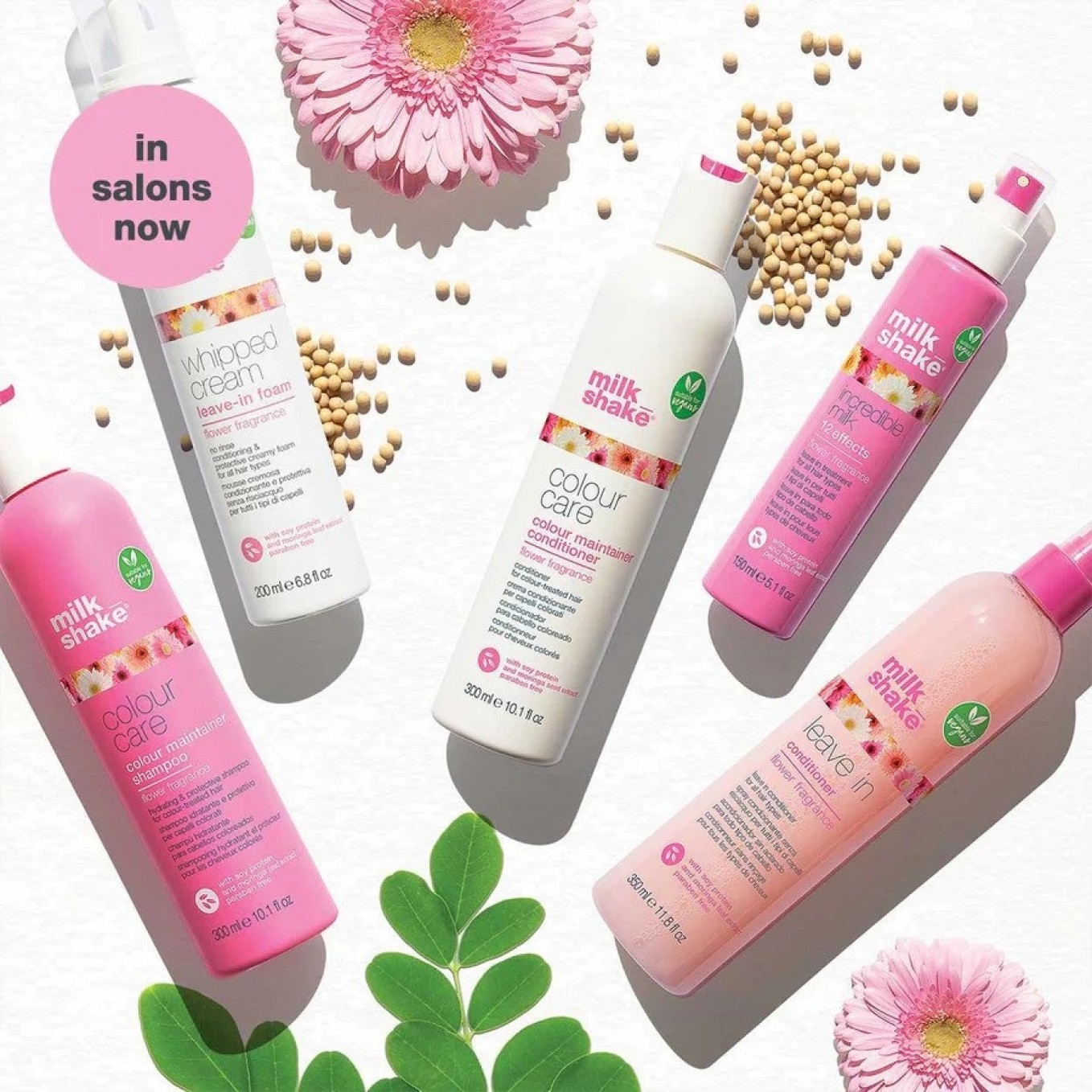 Milk Shake Whipped Cream - Leave-in spuma hidratanta Flower Fragrance 200ml