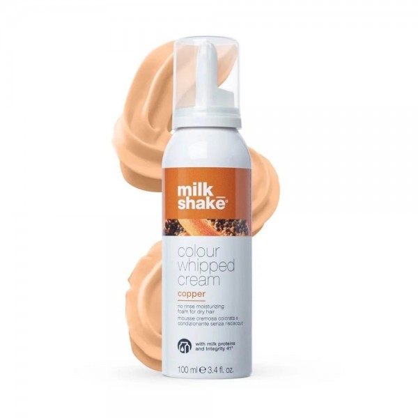Milk Shake Colour Whipped Cream - Spuma nuantatoare Copper 100ml
