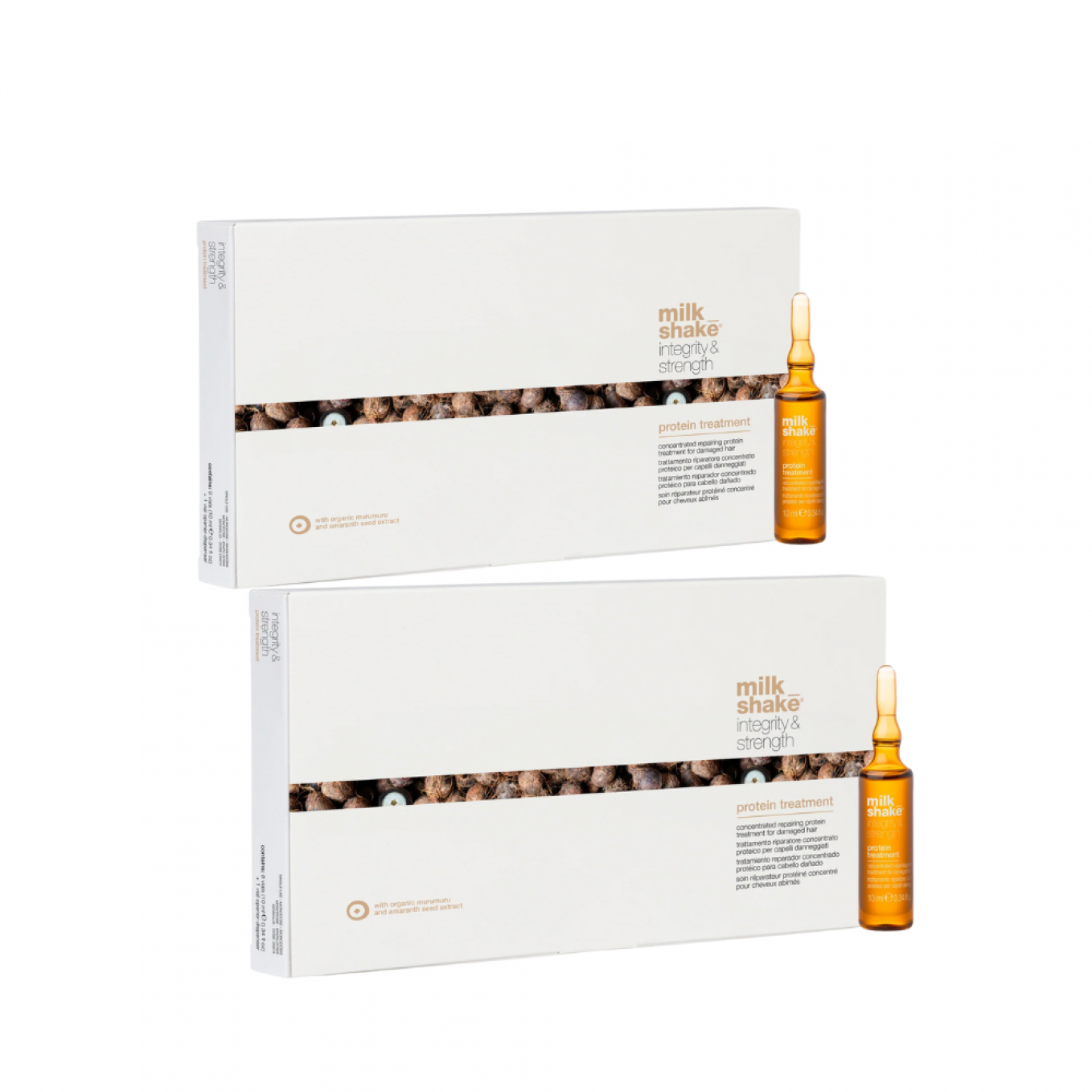 Milk Shake Integrity - Pachet 2 X Fiole tratament de reparare par ...