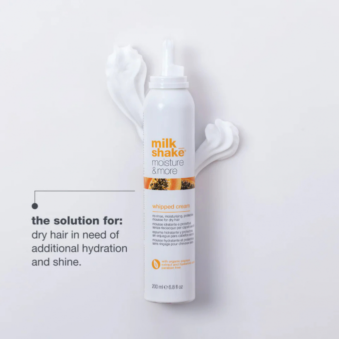Milk Shake Moisture&More - Spuma hidratanta fara clatire par uscat ...