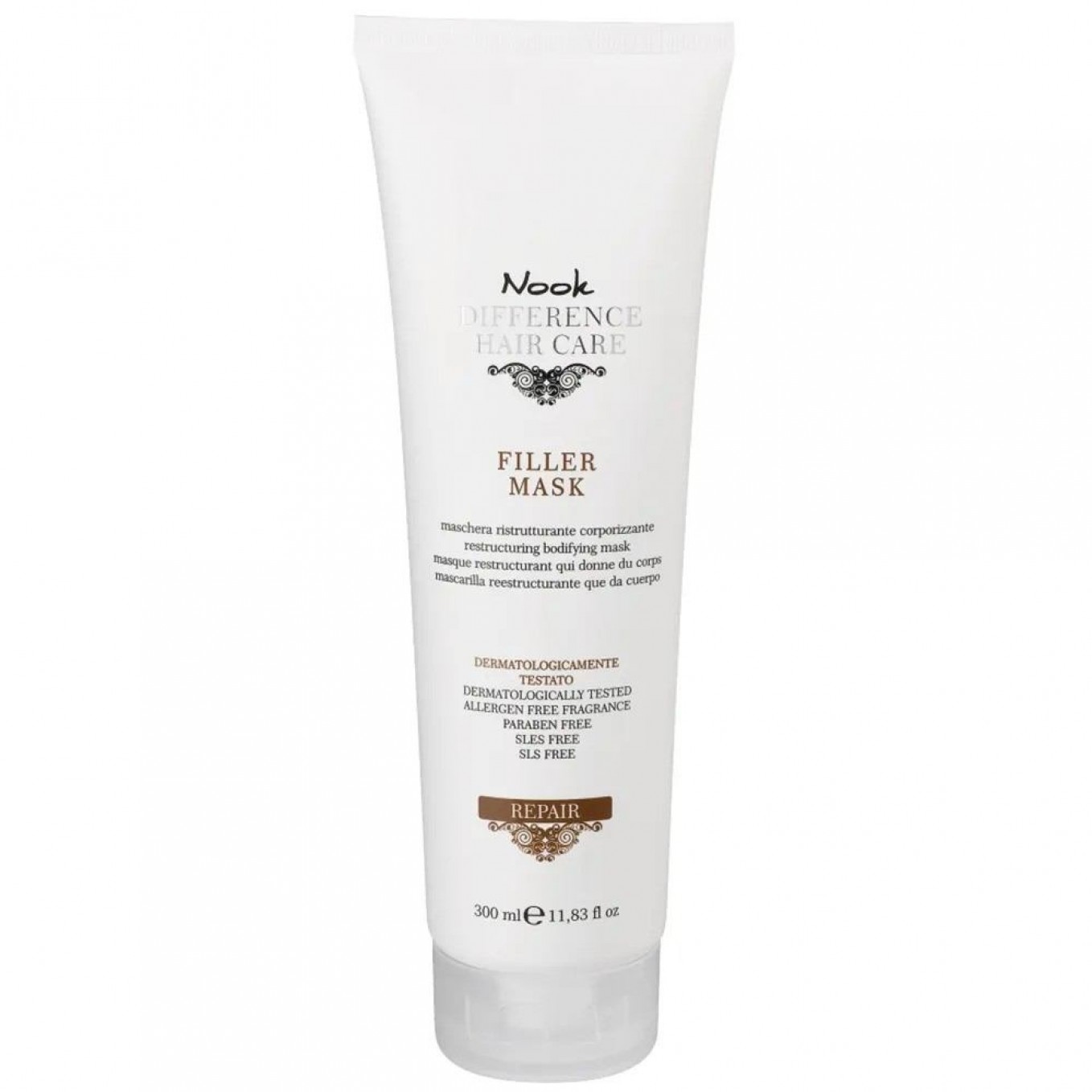 Nook Difference Haircare - Masca restructuranta si fortifianta Filler 300ml