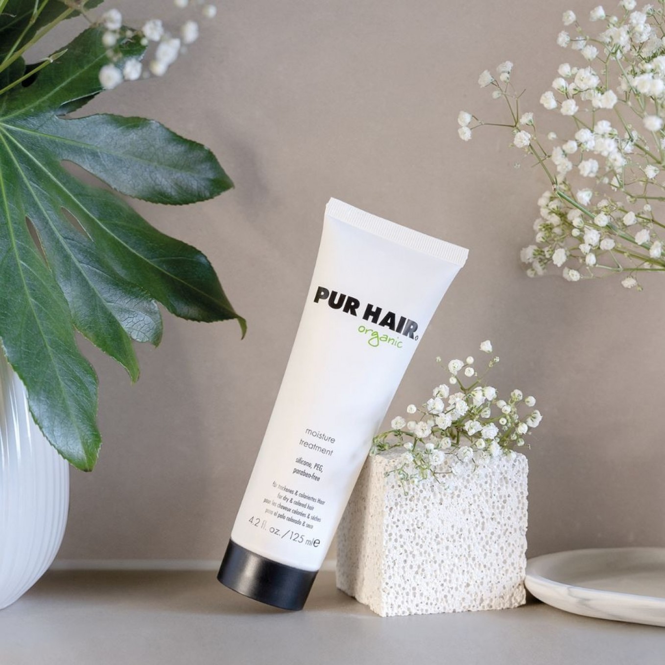 Pur Hair Moisture - Tratament de hidratare organic 125ml