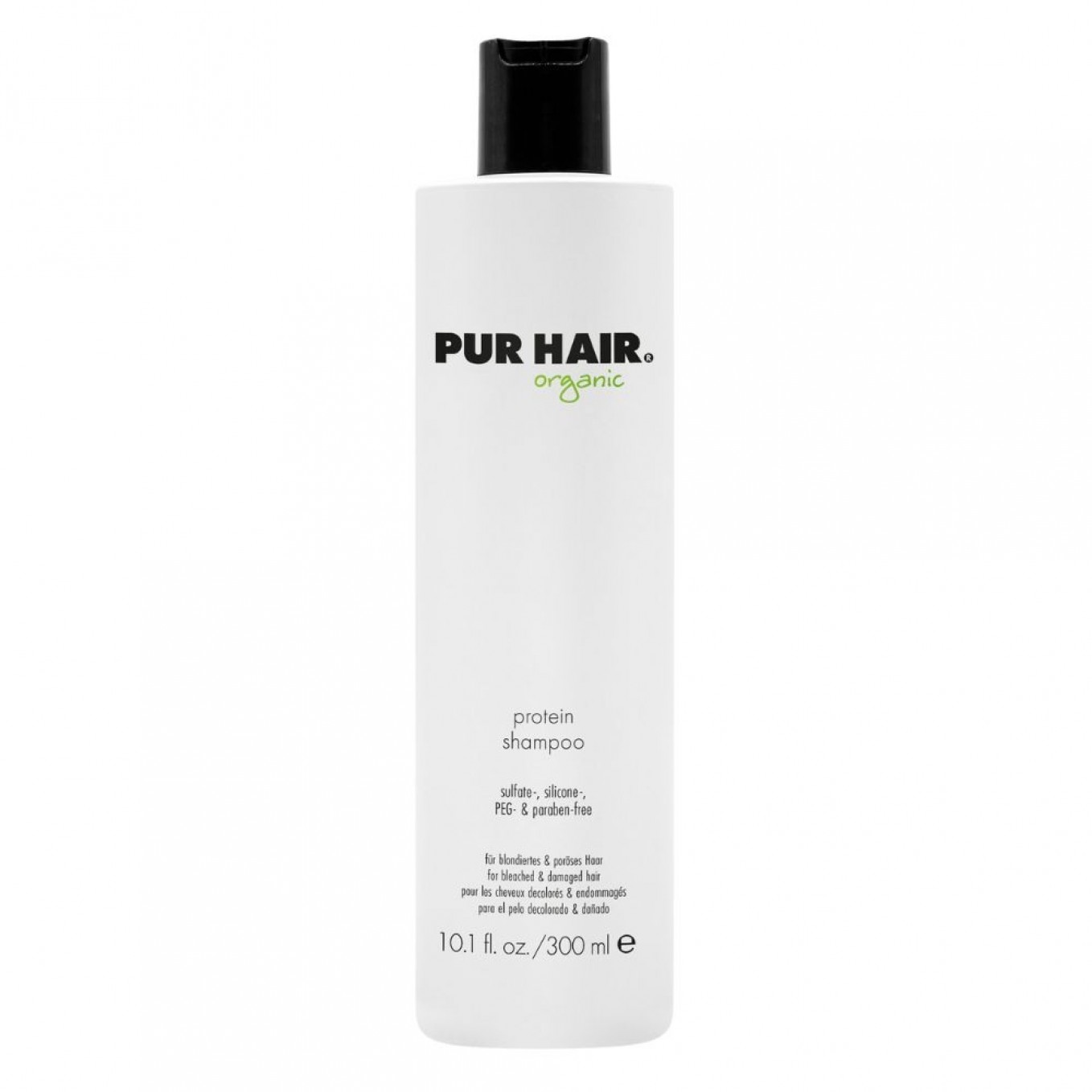 Pur Hair Protein - Sampon nutritiv organic par deteriorat 300ml