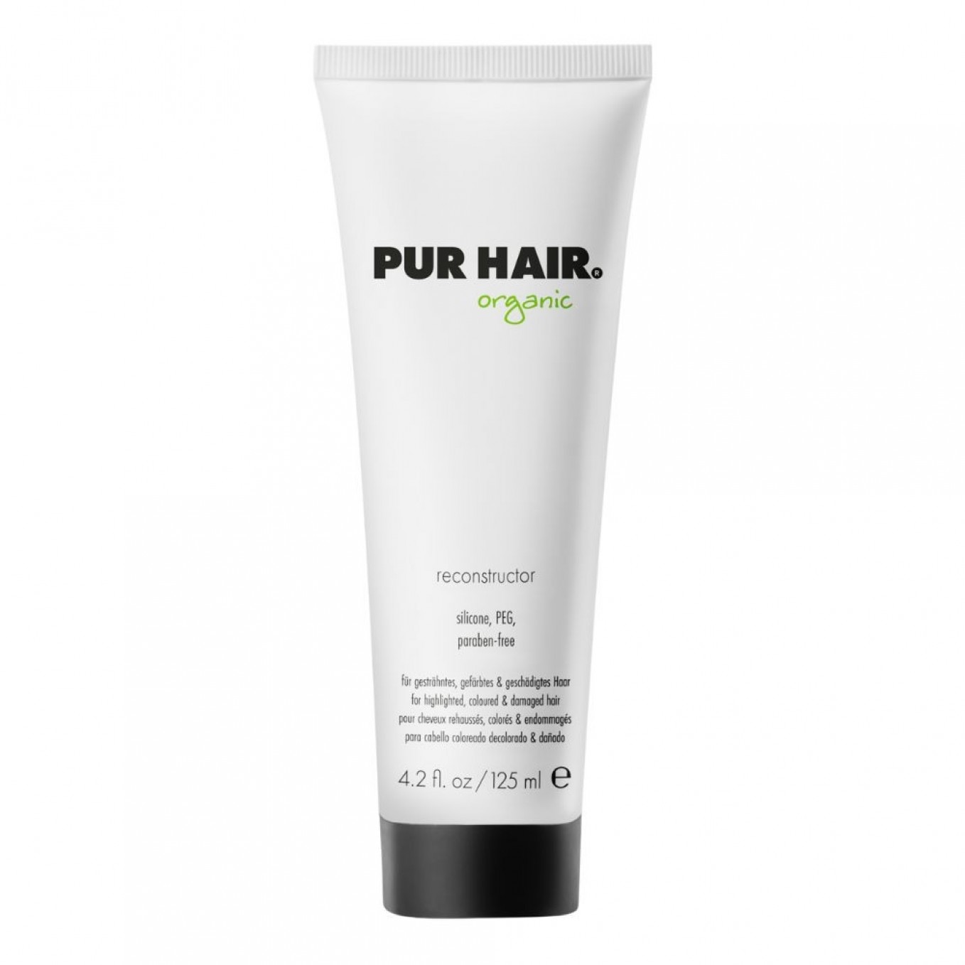 Pur Hair Reconstructor - Tratament nutritiv organic par deteriorat 125ml