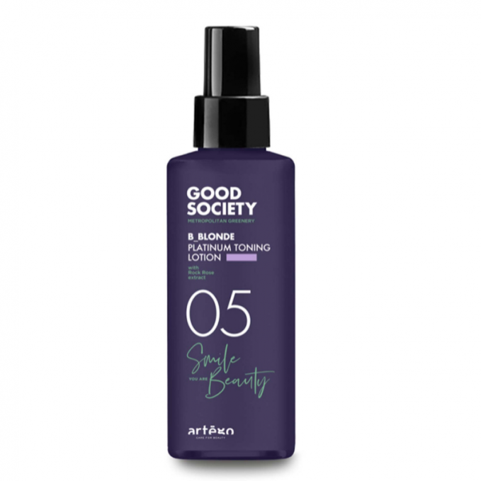 Artego Good Society - Spray par blond cu pigment violet Platinum Toning ...