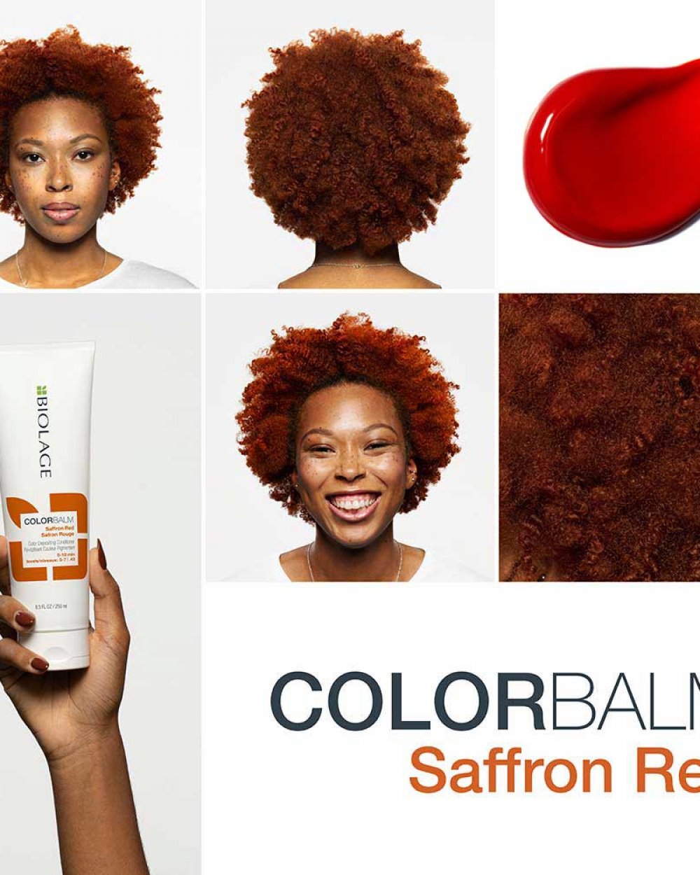 Biolage Color Balm - Balsam nuantator Saffron Red 250ml