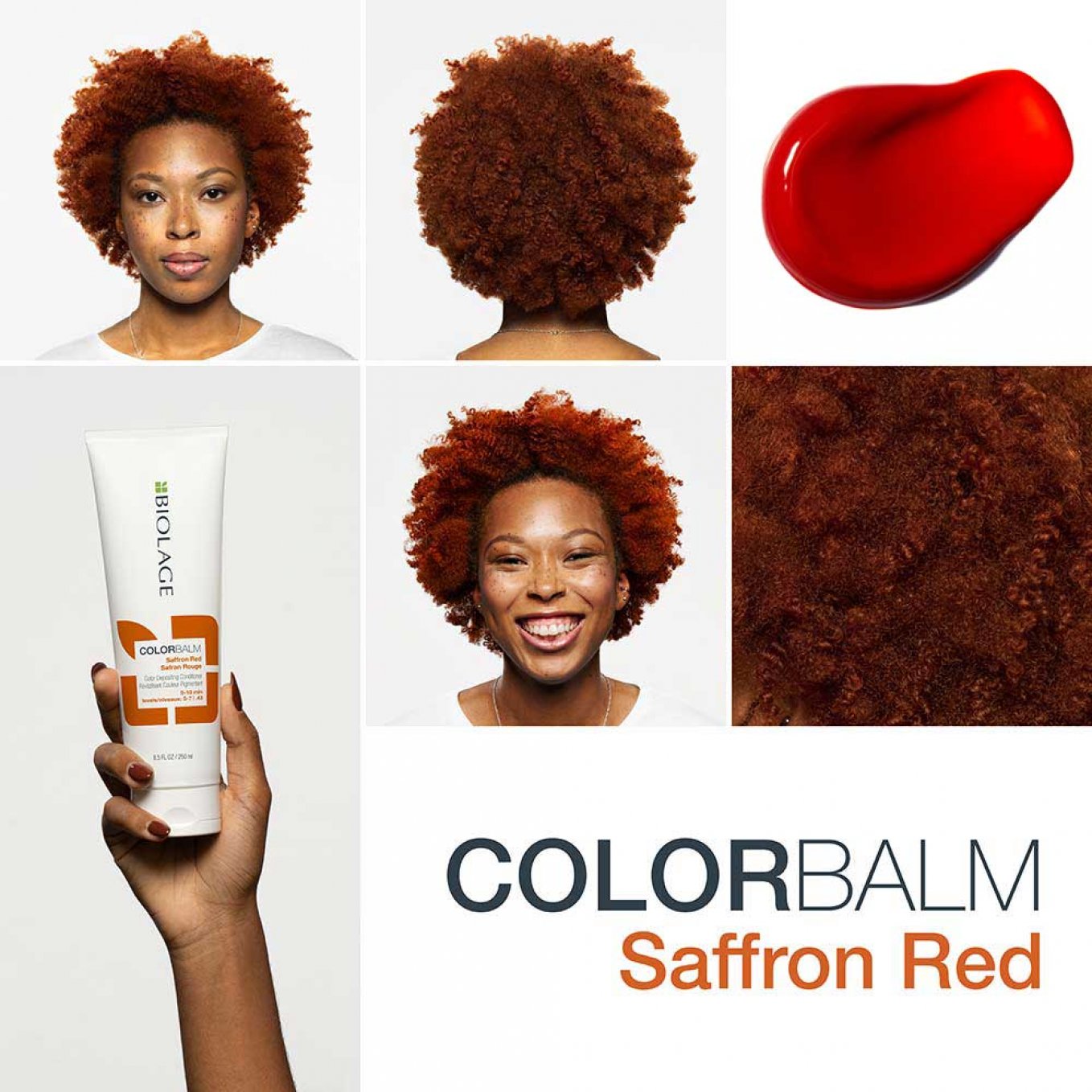 Biolage Color Balm - Balsam nuantator Saffron Red 250ml