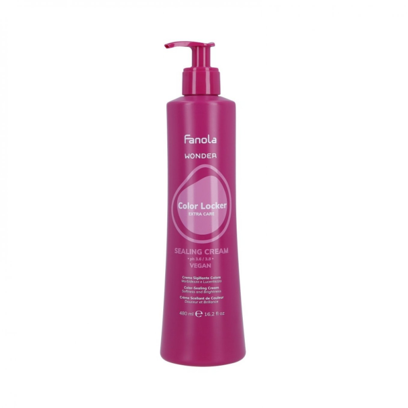 Fanola Wonder Color Locker - Crema sigilare si protectie par vopsit 480ml