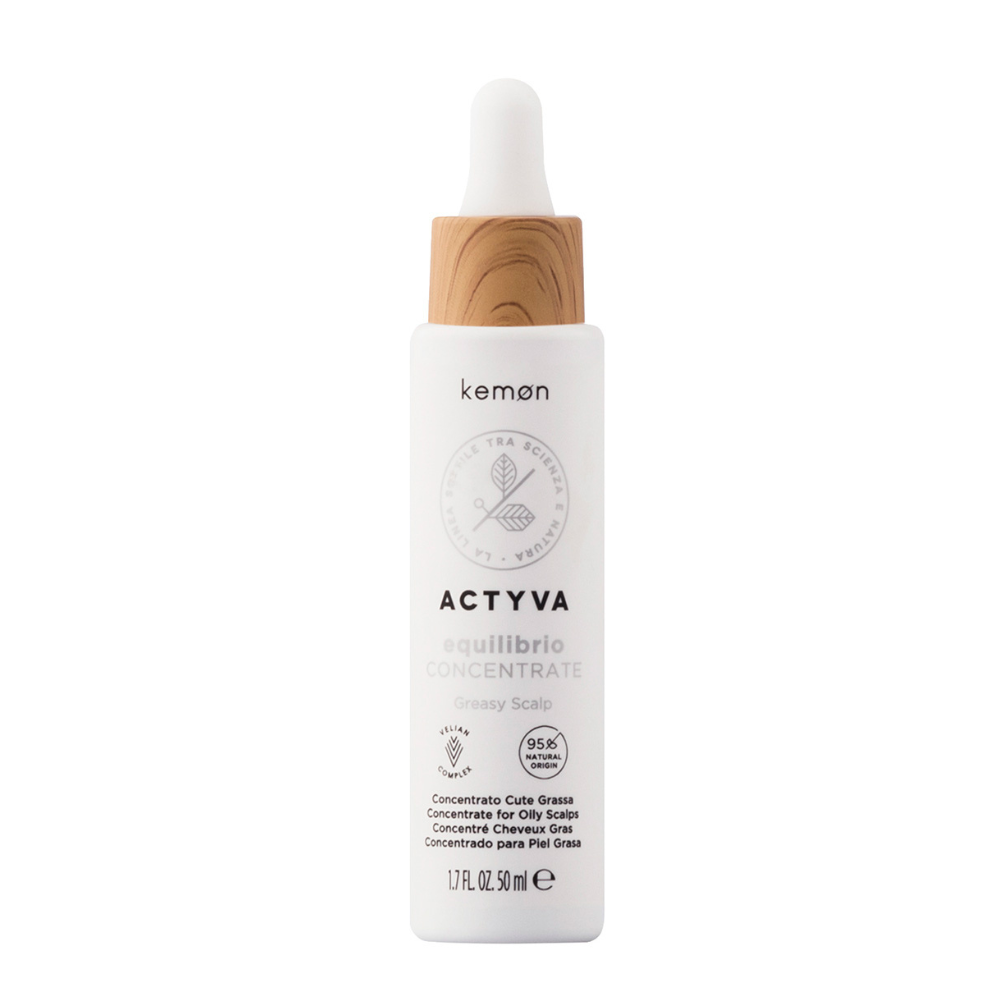 Kemon Actyva Equilibrio - Tratament concentrant anti-sebum scalp gras 50ml