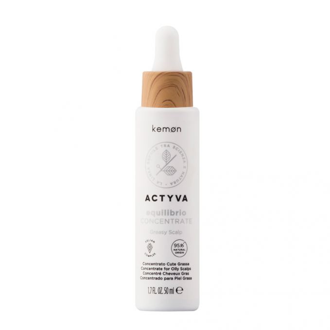 Kemon Actyva Equilibrio - Tratament concentrant anti-sebum scalp gras 50ml