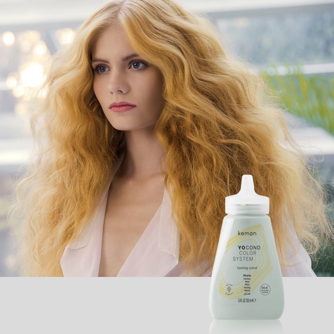 Kemon YoCond Color System - Balsam nuantator Honey 250ml