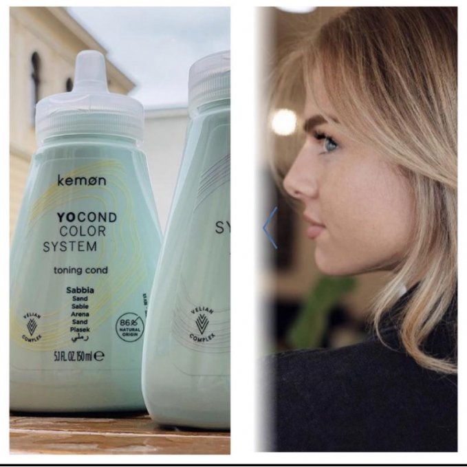Kemon YoCond Color System - Balsam nuantator Sand 150ml