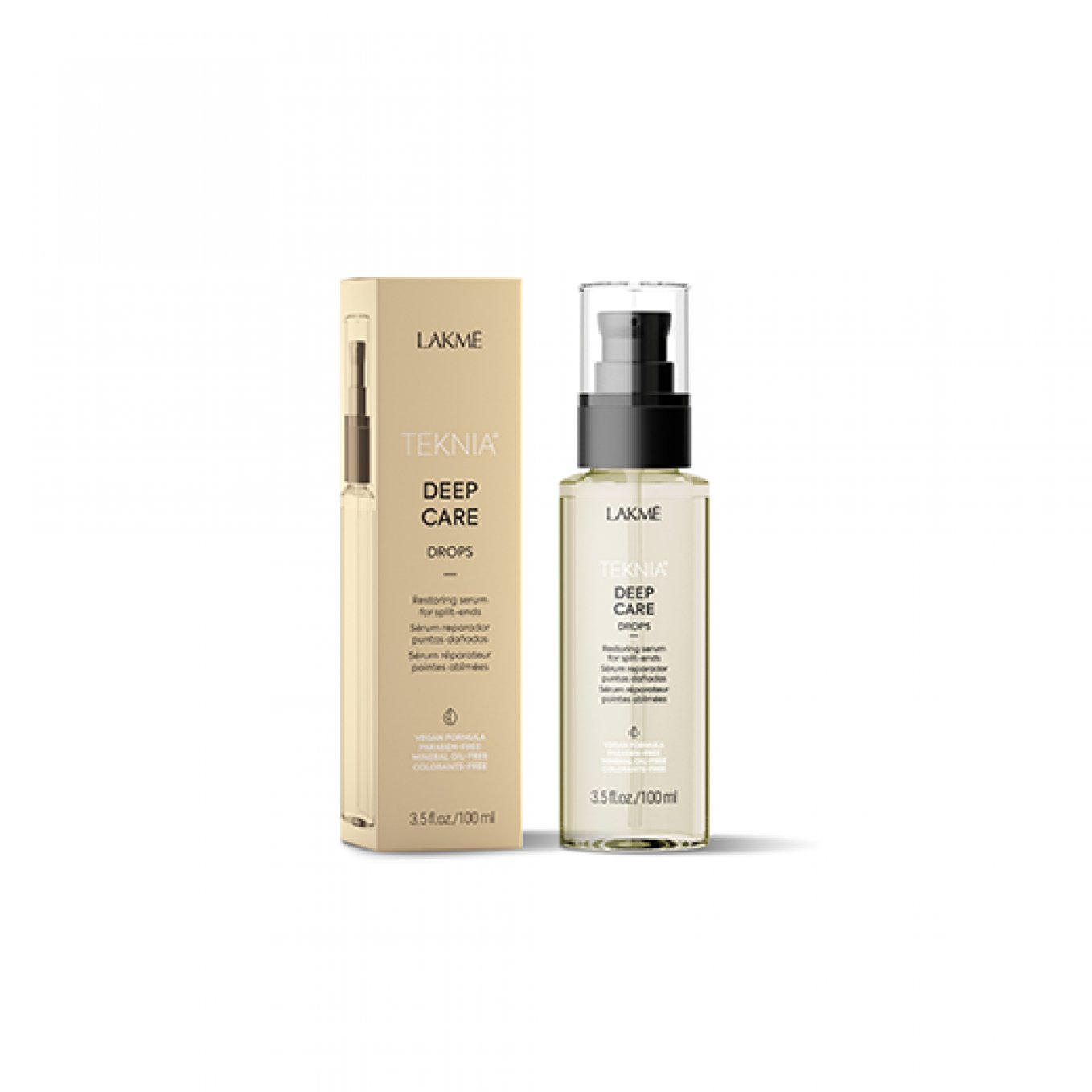 Lakme Teknia Deep Care - Serum reparare varfuri despicate 100ml