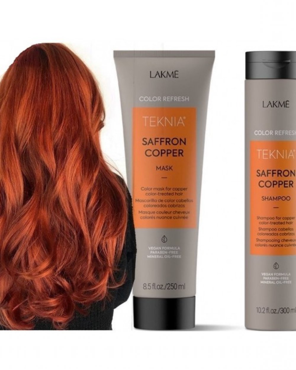 Lakme Teknia Refresh - Sampon nuantator Saffron Copper 300ml