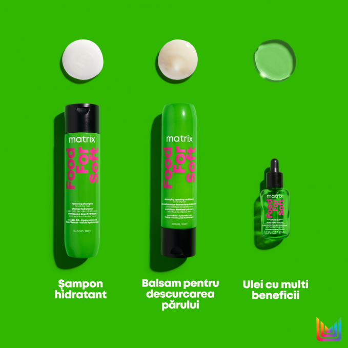 Matrix Food For Soft - Pachet hidratant toate tipurile de par sh+cond ...
