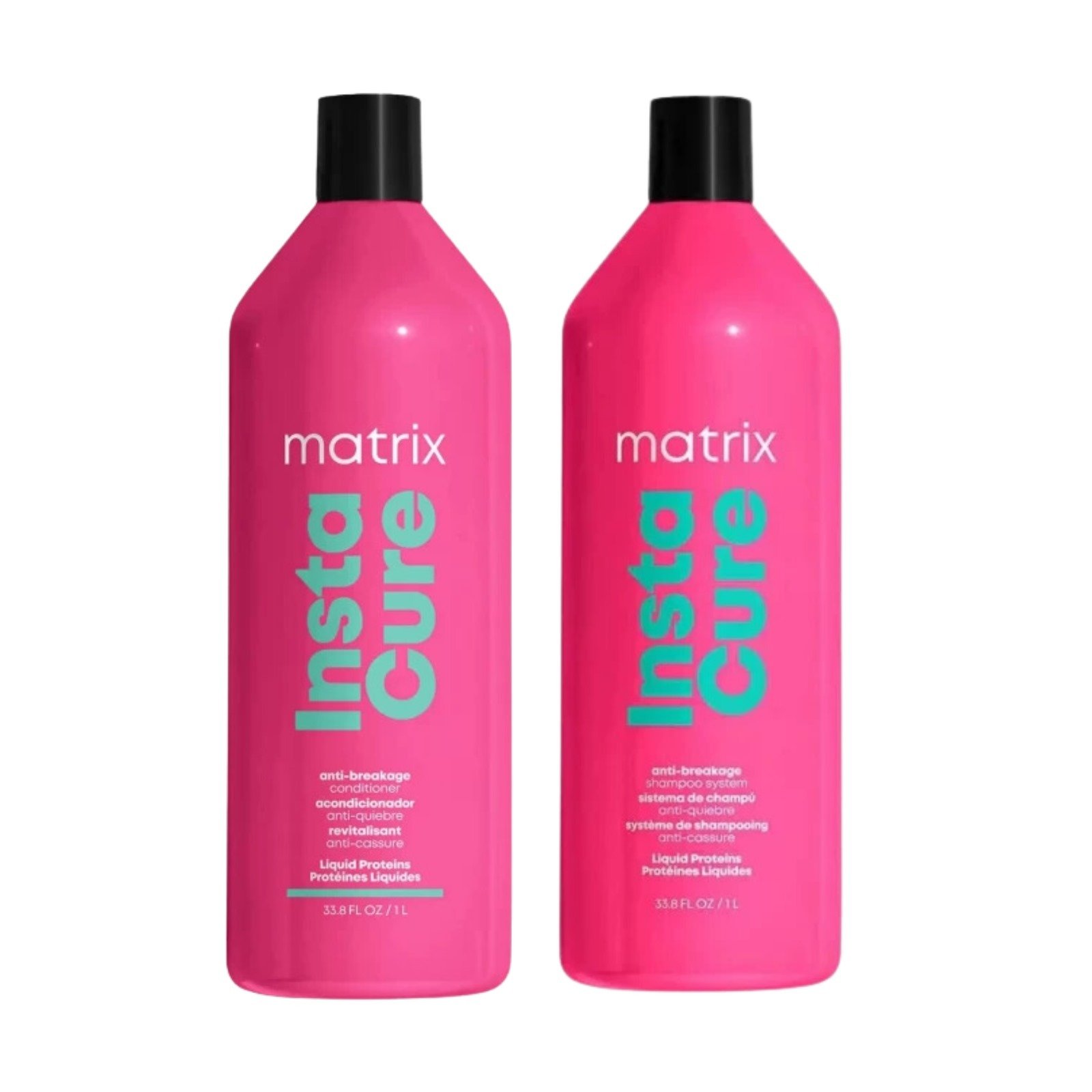 Matrix Instacure - Pachet anti-rupere par deteriorat si fragil Sh 1L+Bls 1L