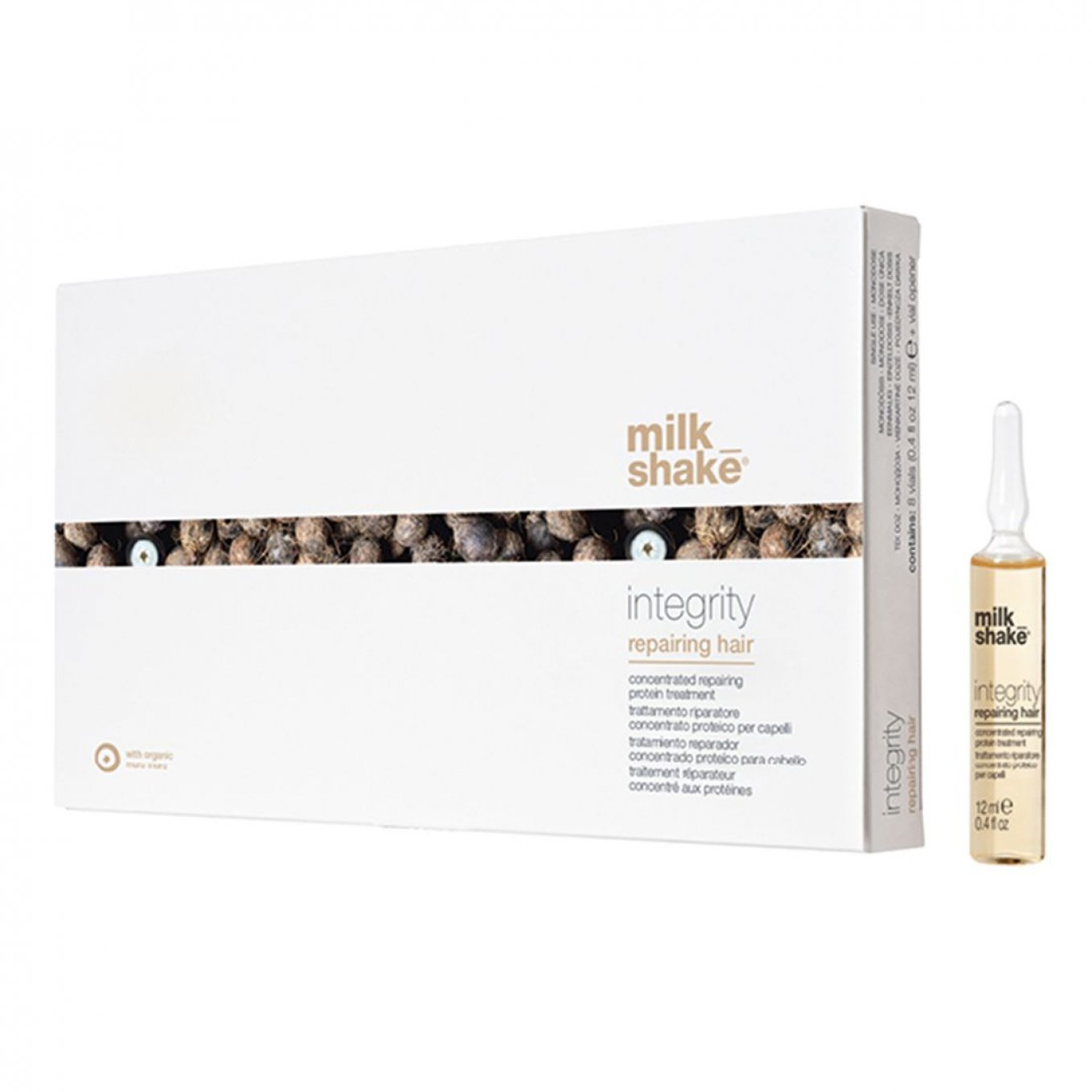 Milk Shake Integrity - Fiole tratament de reparare par degradat 8x12ml