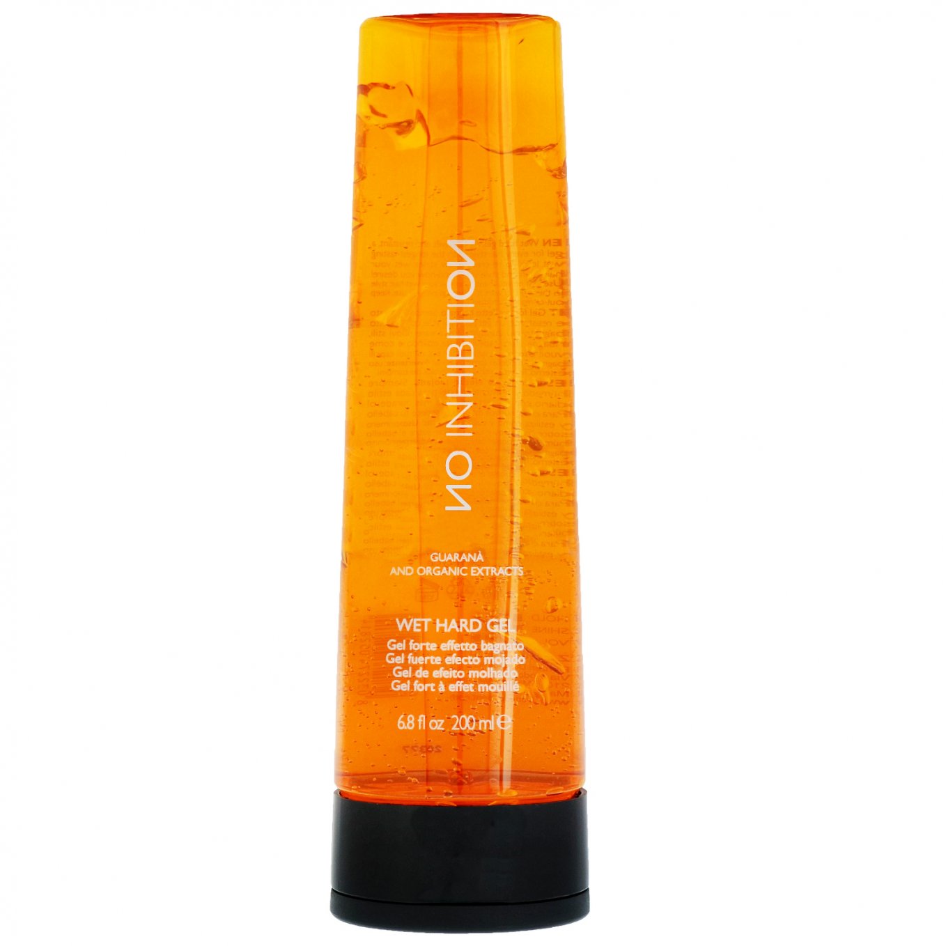 No Inhibition - Gel cu aspect umed fixare puternica Wet Hard Gel 200ml