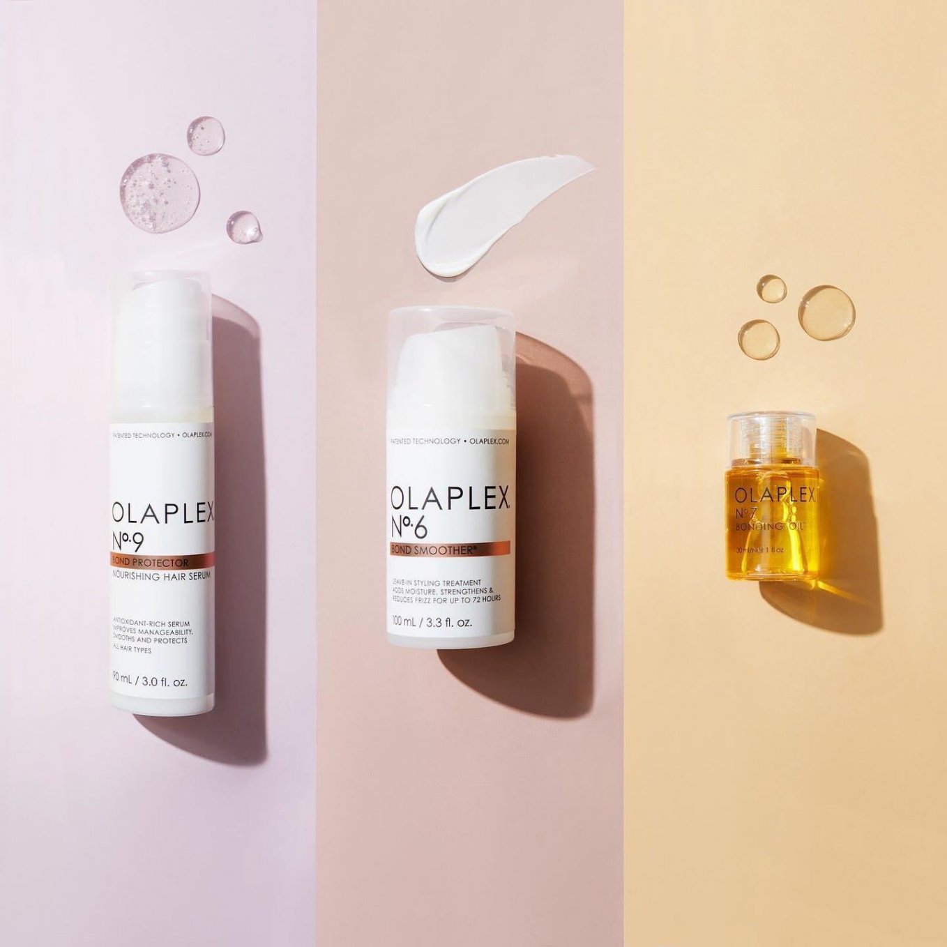 Olaplex - Pachet reparare si protectie termica No.6, No.7, No.9