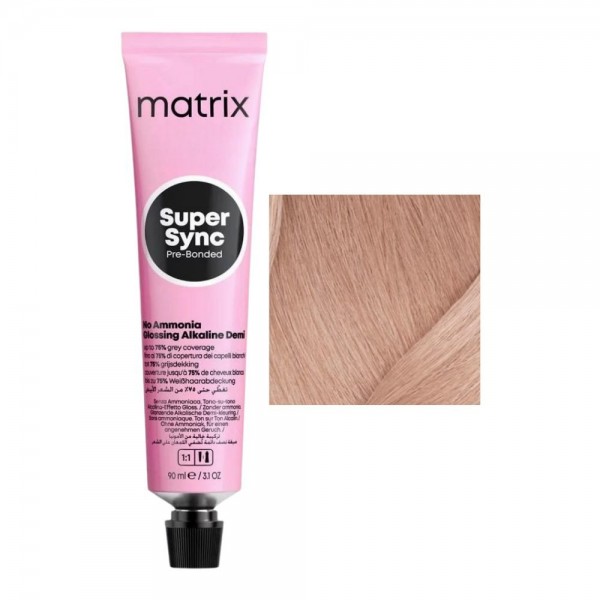 Matrix Sync - Vopsea de par demipermanenta 10MM Extra Light Blonde ...