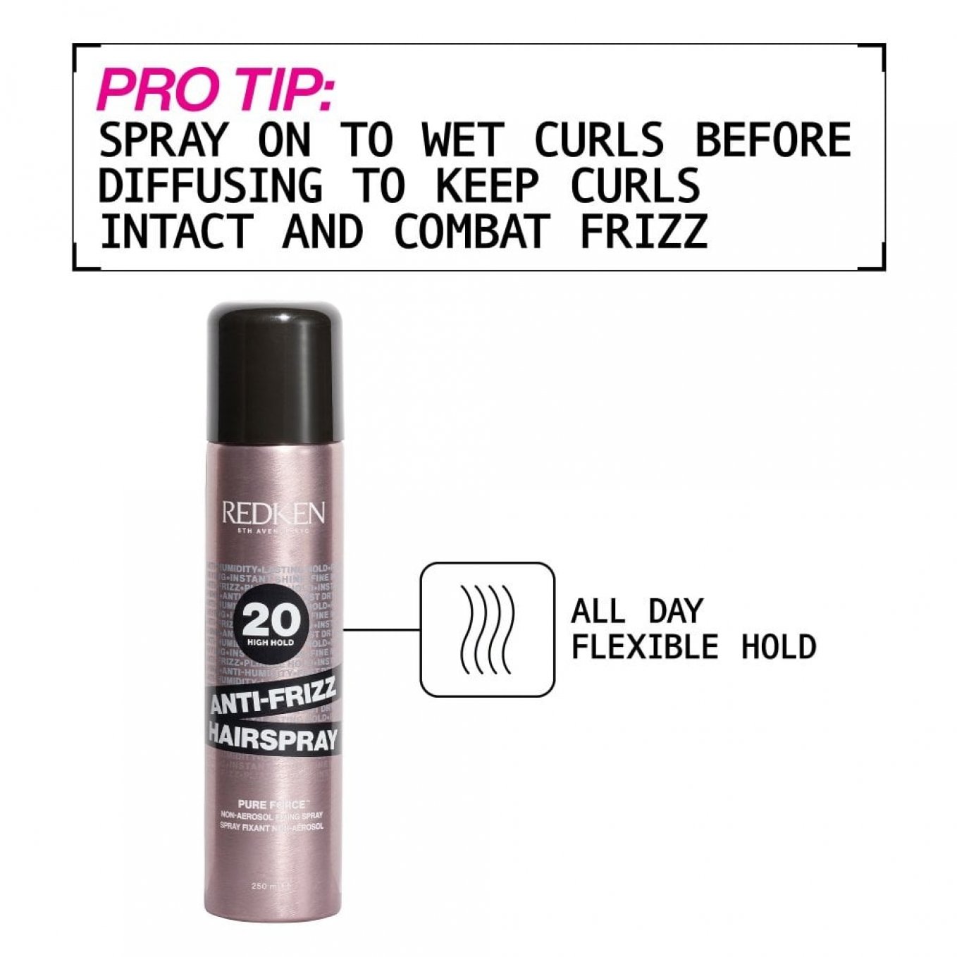 Redken - Spray de finisare si stralucire Anti-Frizz 250ml