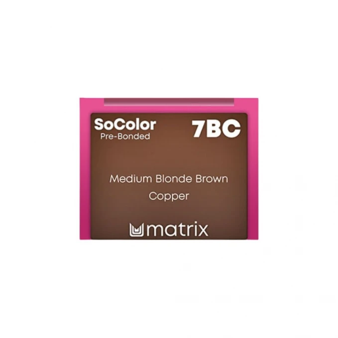 Matrix SoColor - Vopsea de par permanenta 7BC Medium Blonde Brown ...